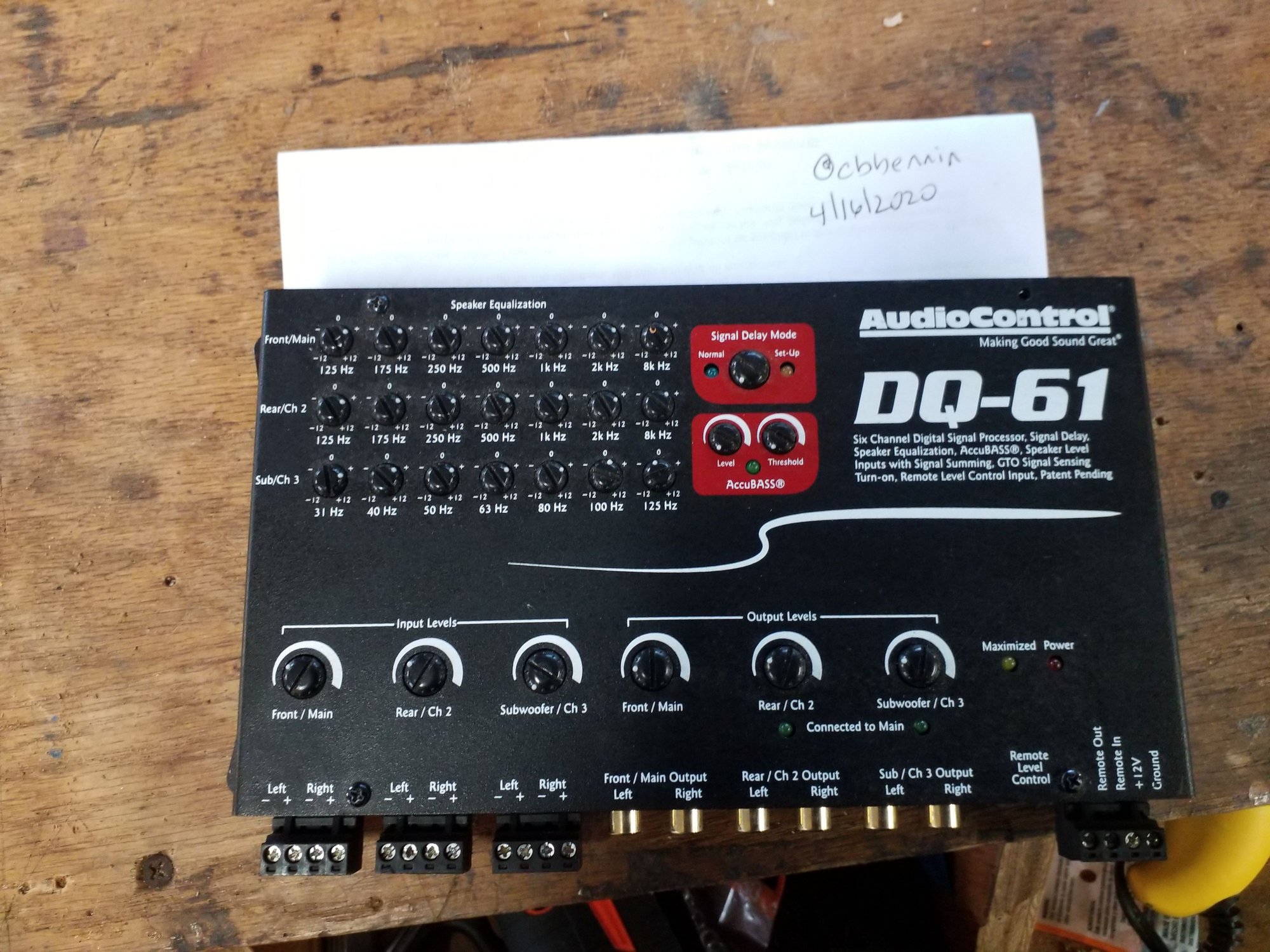 Southeast AudioControl DQ-61 - Ford F150 Forum - Community of Ford ...