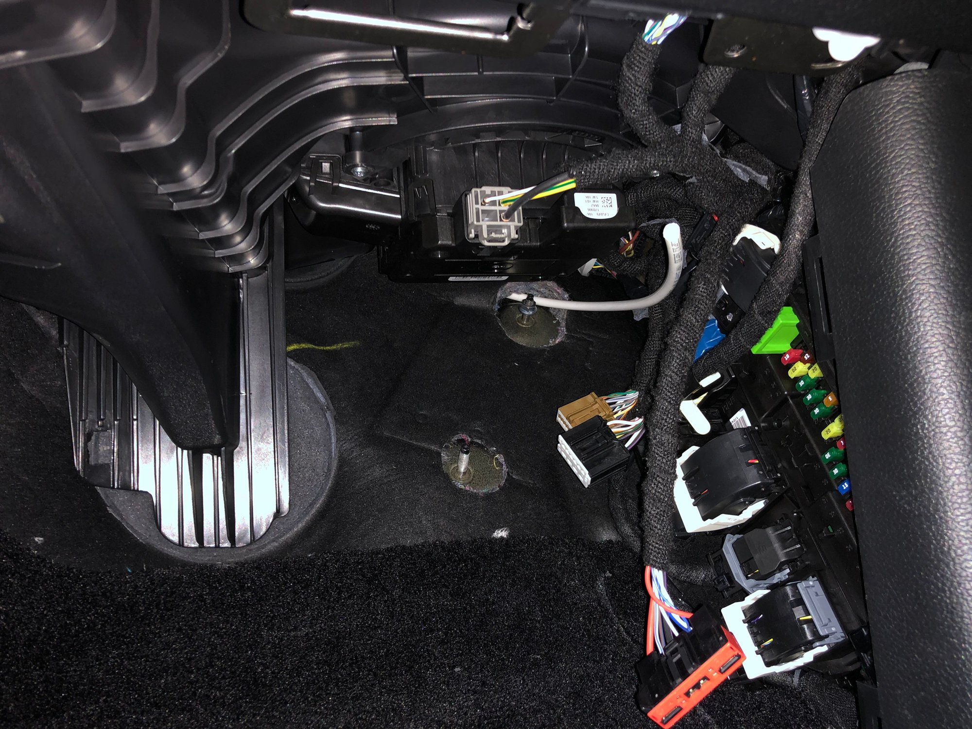 Passenger Side Grommet/Firewall access - Ford F150 Forum - Community of ...