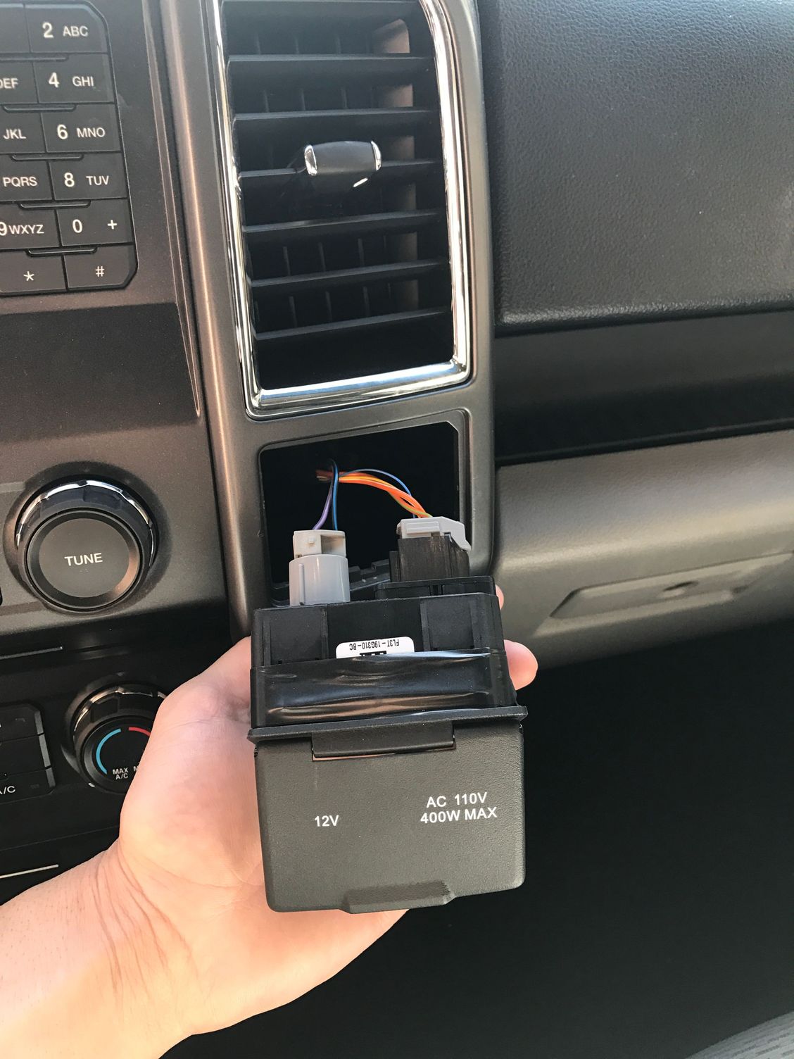 Adding factory inverter and power outlet. - Page 5 - Ford F150 Forum ...