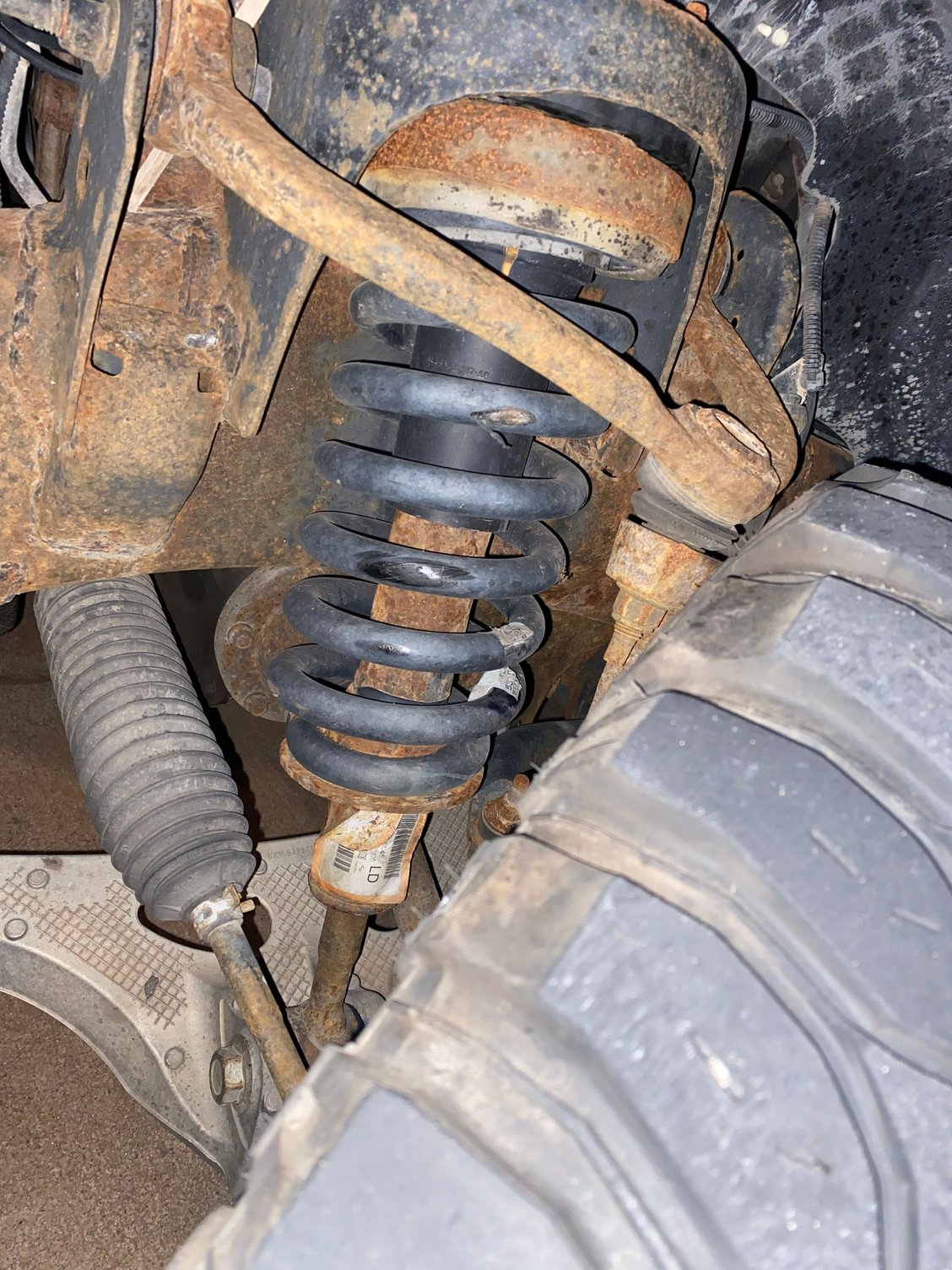 Need help! My UCA and tires are running on coil springs - Ford F150 ...