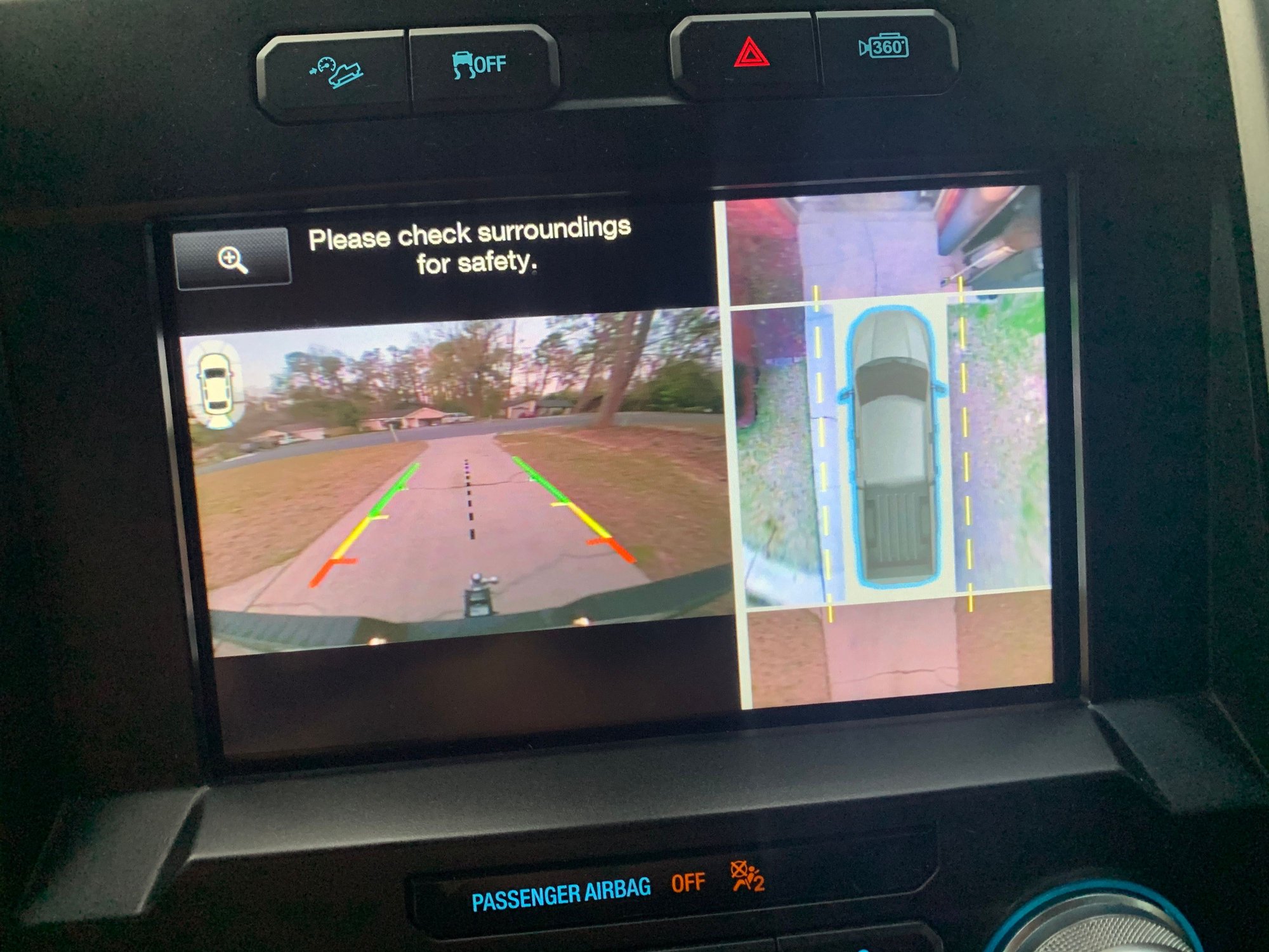 Driver camera blue screen - Ford F150 Forum - Community of Ford Truck Fans