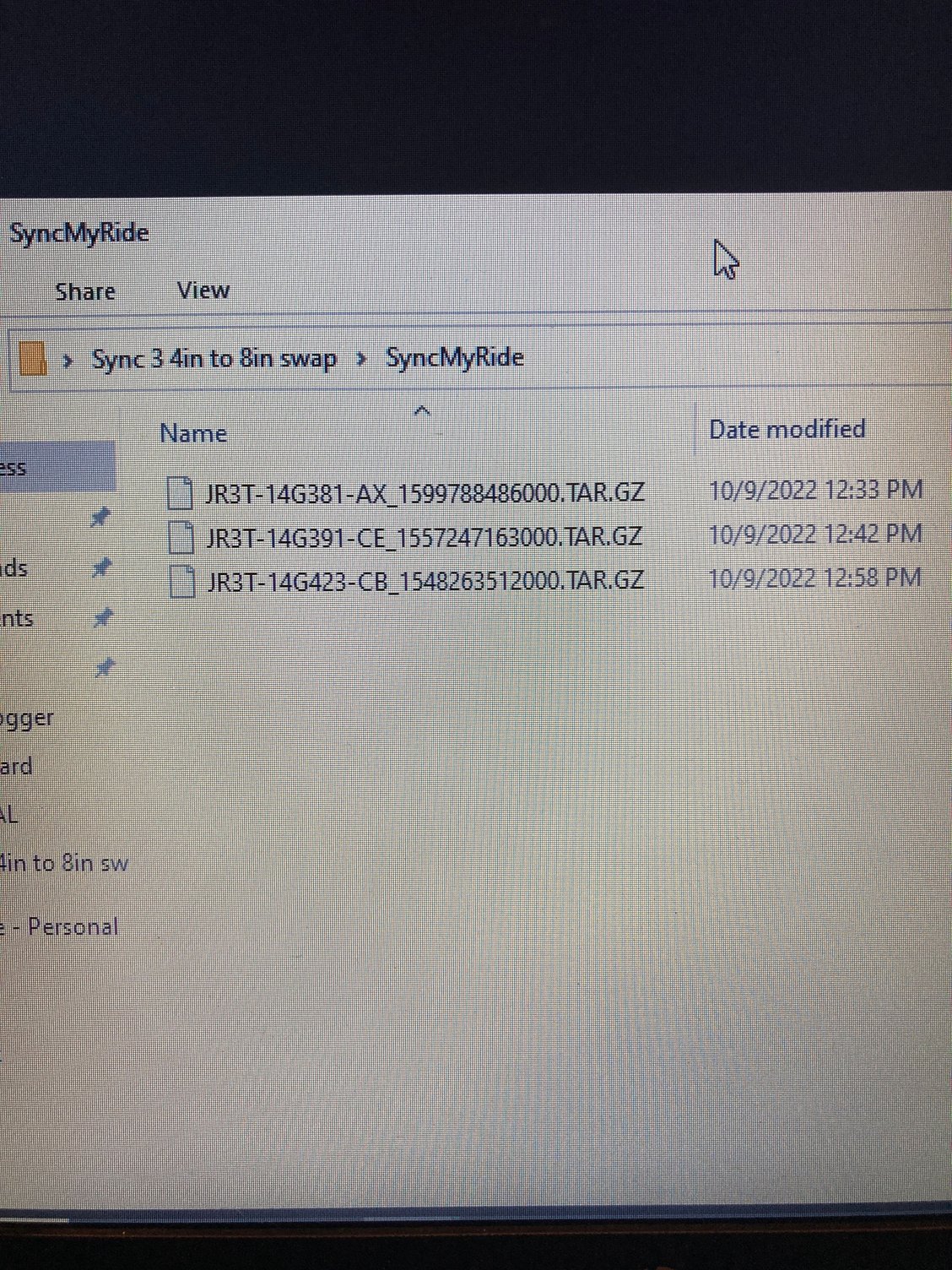 No APIM swap 2018 Sync 3 4in to 8in screen upgrade - Ford F150 Forum ...