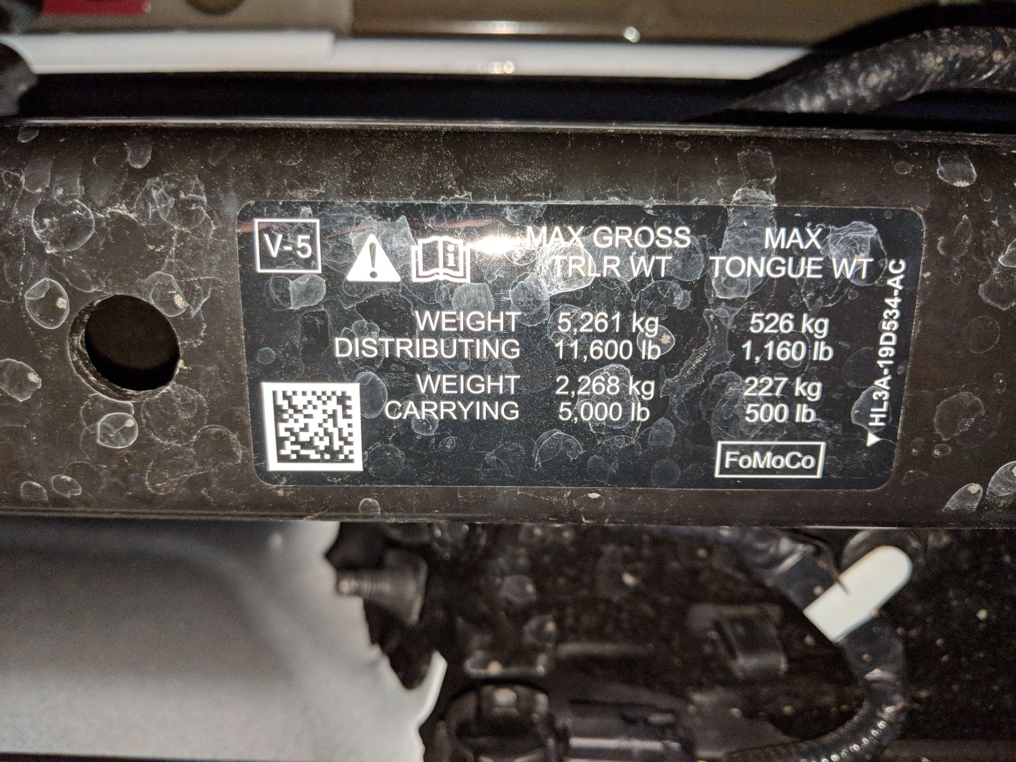 2.7EB SCREW 4wd 502A GVWR 6600 lbs, what is my max towing & payload ...