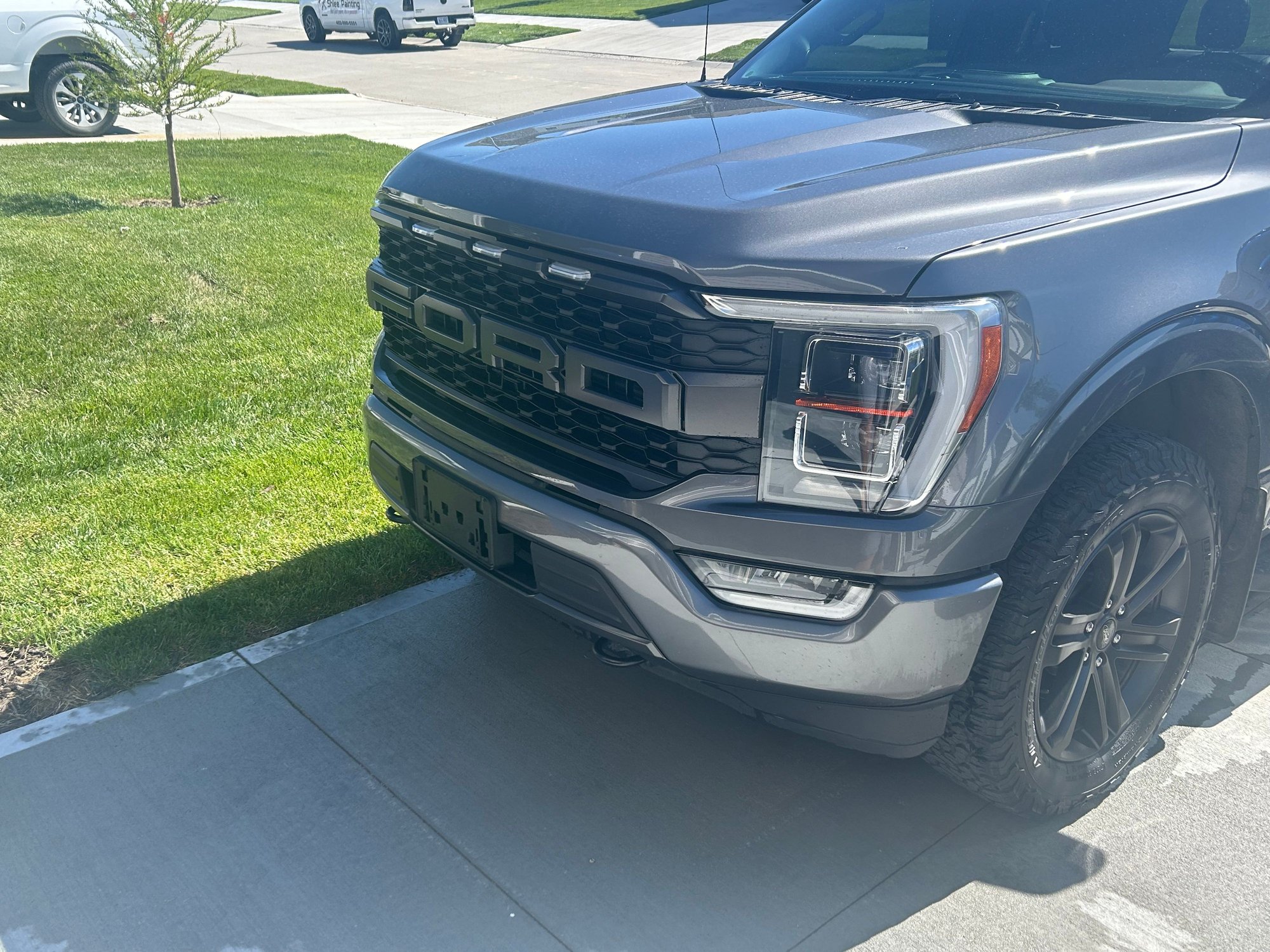2021-2023 Raptor grill (original), fender flairs and Ford performance ...