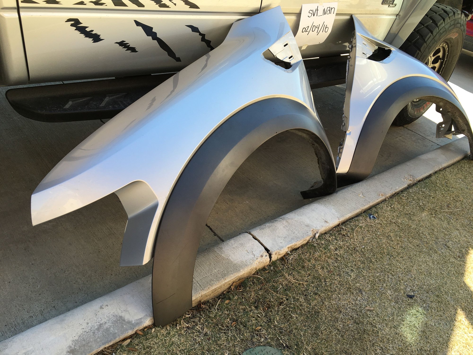 Texas Ford RAPTOR Fenders - Ford F150 Forum - Community of Ford Truck Fans