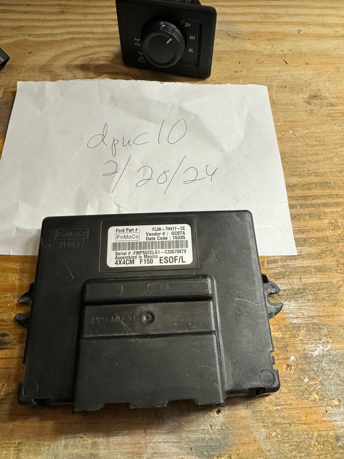 North Central Garage Clean out - harnesses, modules, switches, tail ...