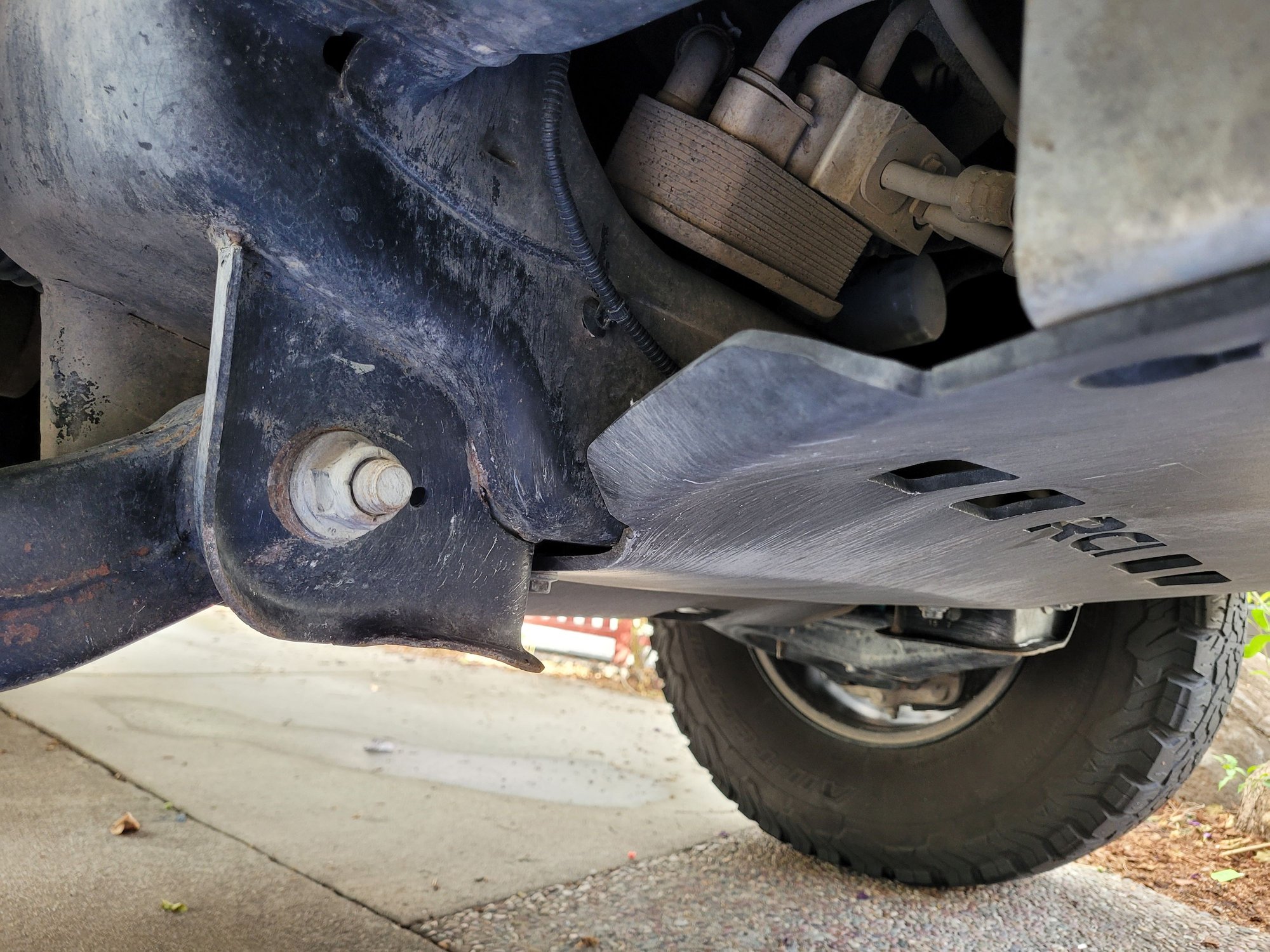 2015 F-150 LCA mounting hole wallowed out - Ford F150 Forum - Community ...