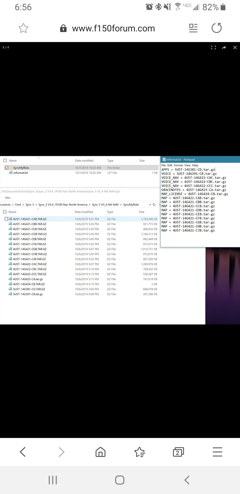 Upgrade Sync 3 V3.0 to V3.4 instructions - Page 21 - Ford F150 Forum ...