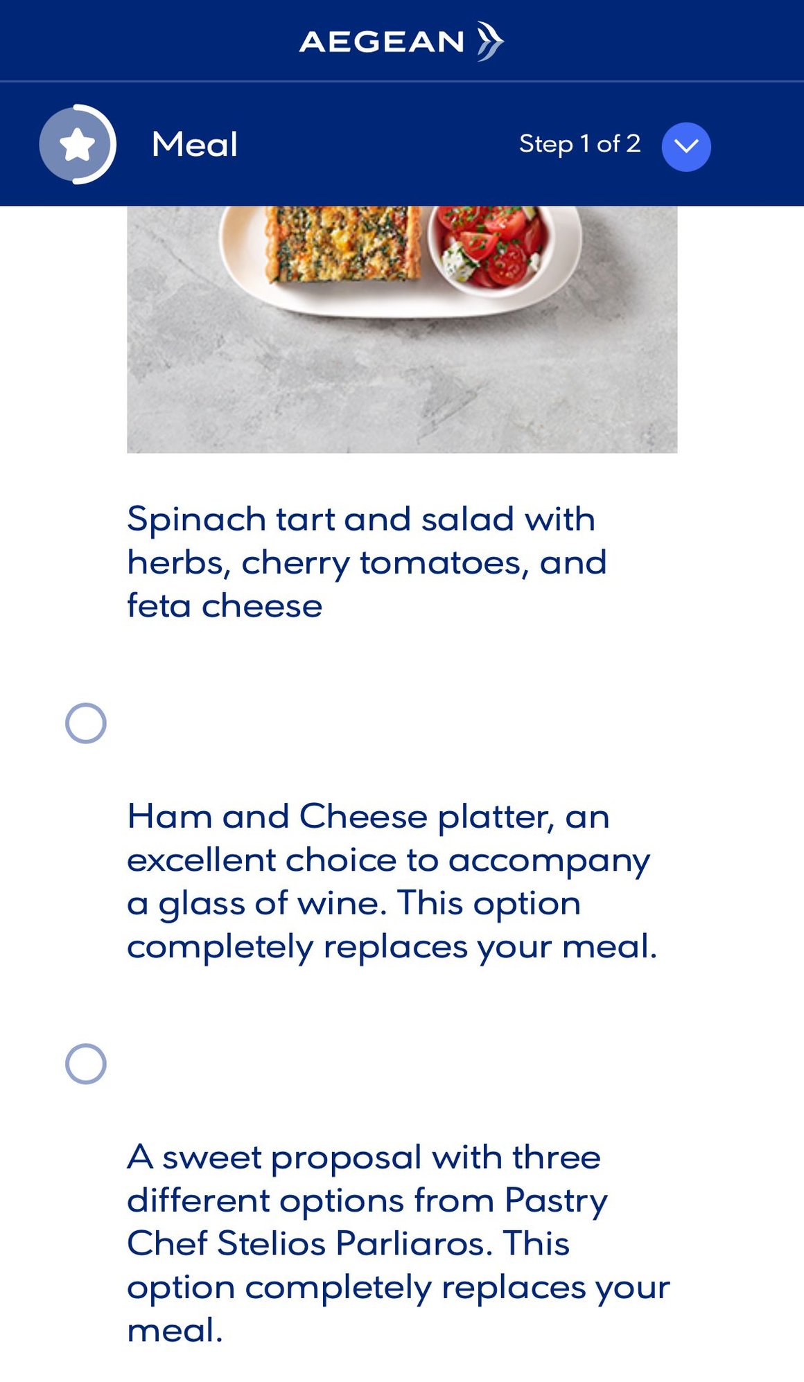 Aegean Airlines catering thread share your inflight food pictures here ...