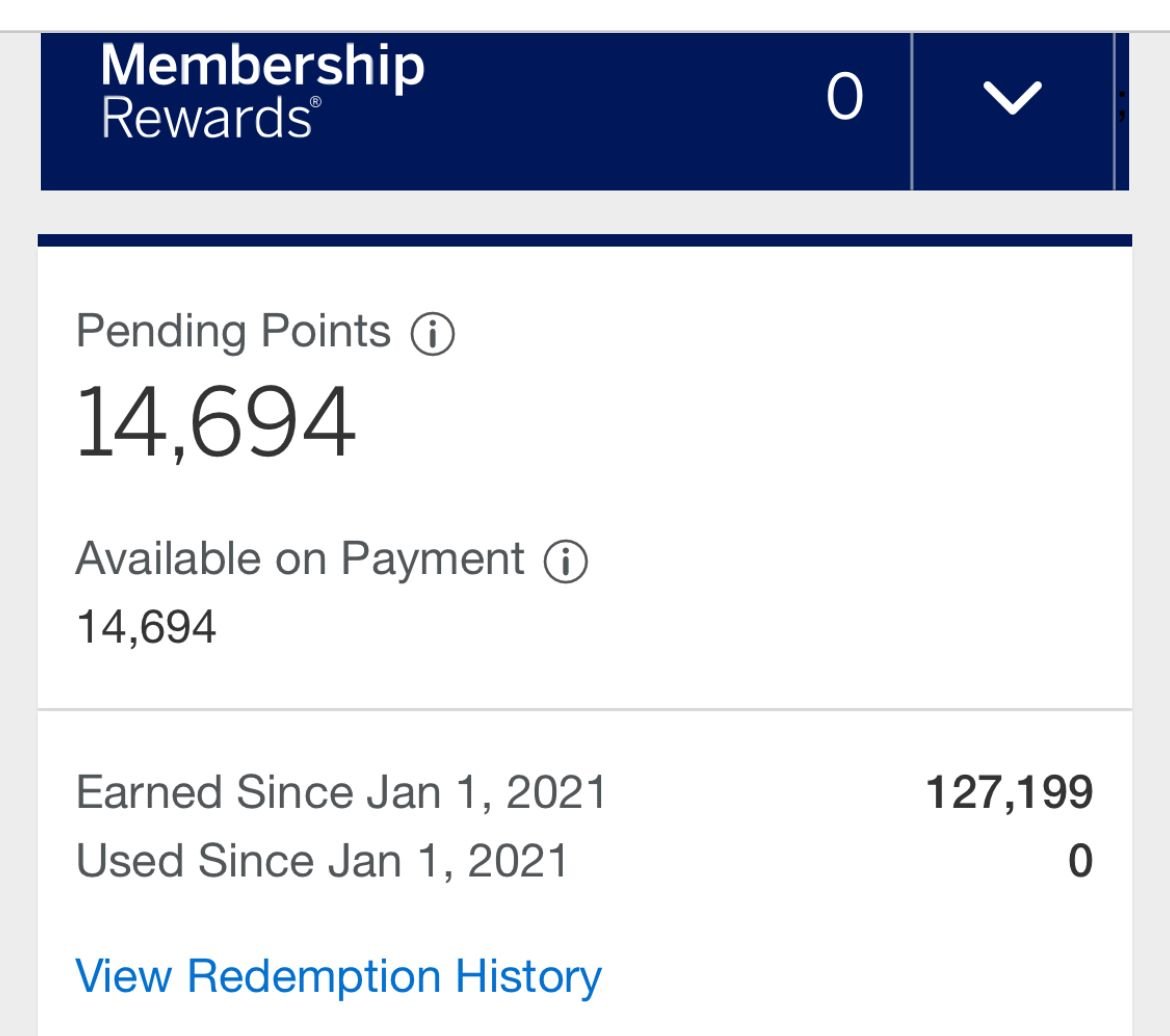 ‘Pending’ Points Question - - FlyerTalk Forums