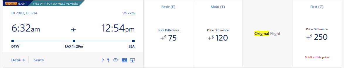 Delta One Paid Upgrade Prices - FlyerTalk Forums