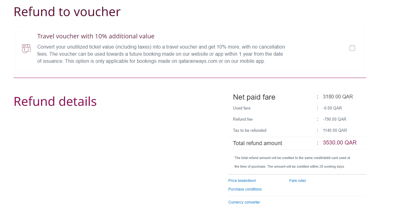 Refund question wth the 10% voucher - FlyerTalk Forums