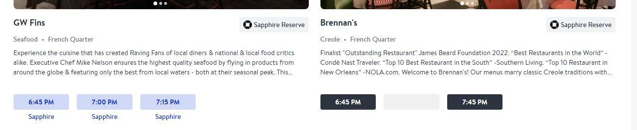 FlyerTalk Forums - Chase Sapphire Reserve $300 annual dining credit