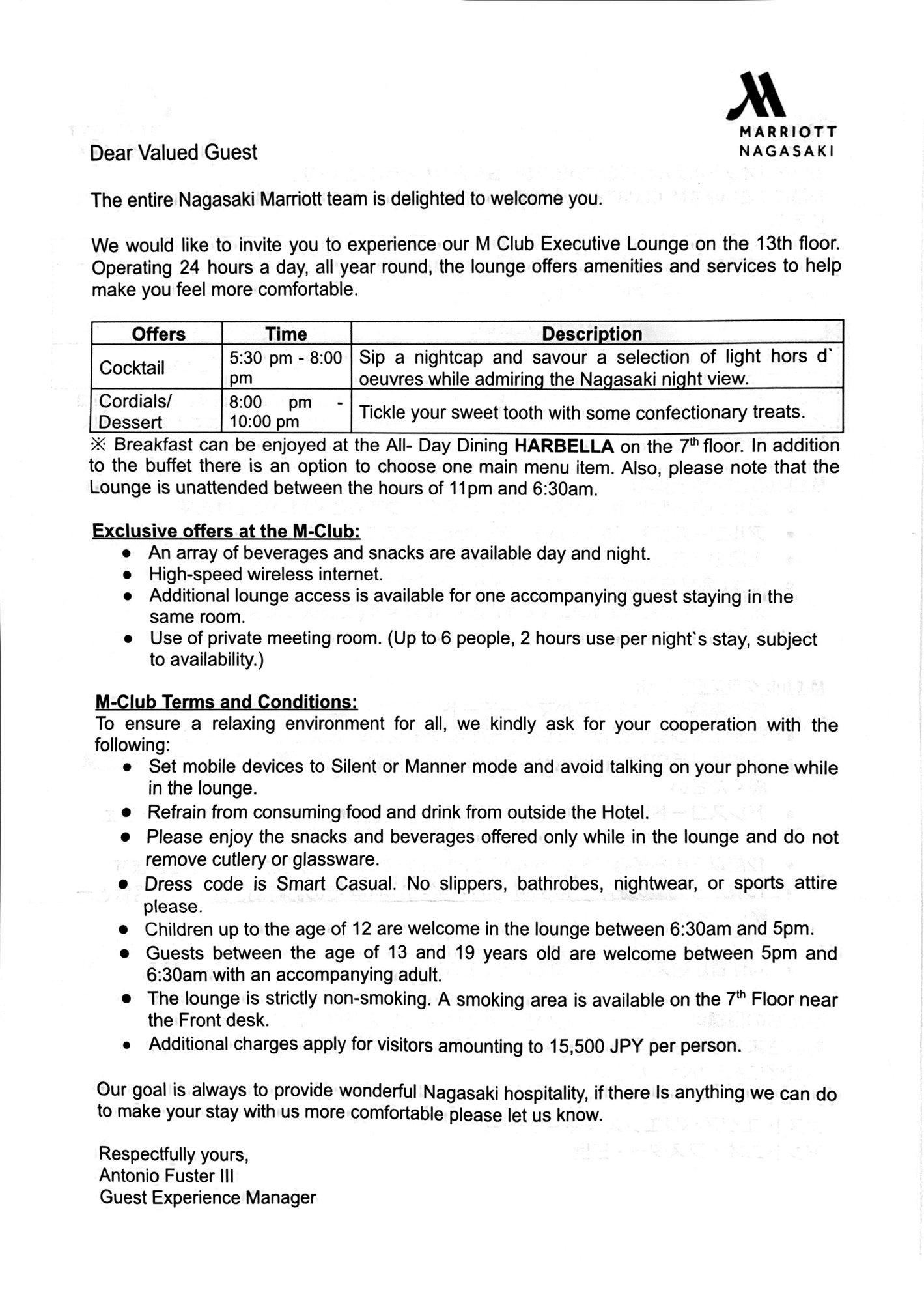 Nagasaki Marriott, Japan [Master Thread] - FlyerTalk Forums