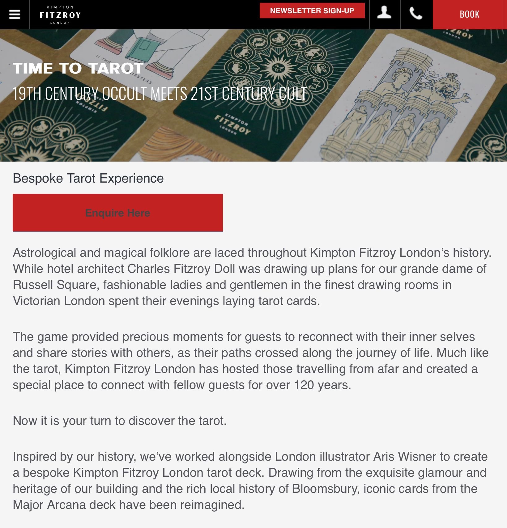 Kimpton Fitzroy London Master Thread - Page 5 - FlyerTalk Forums