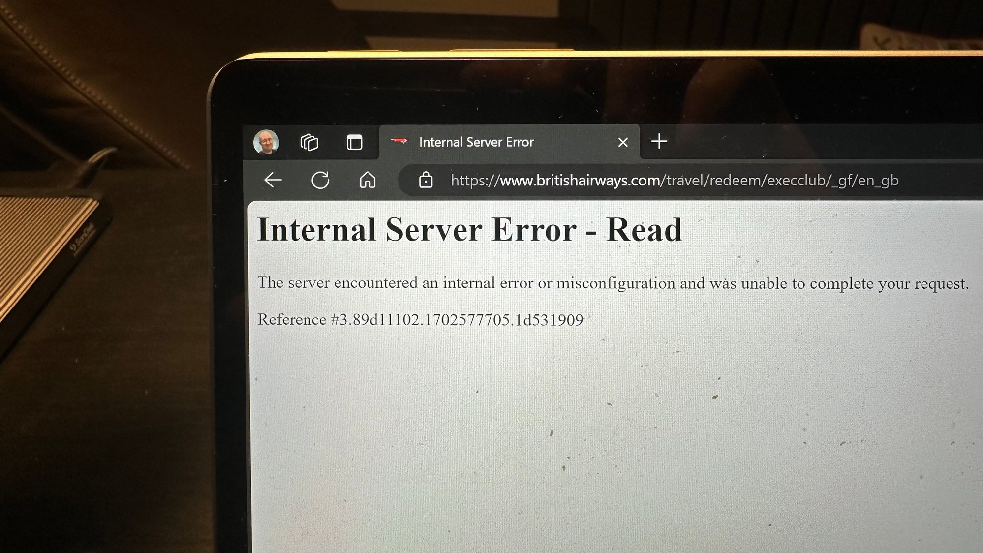 FlyerTalk Forums - BA Website and App woes