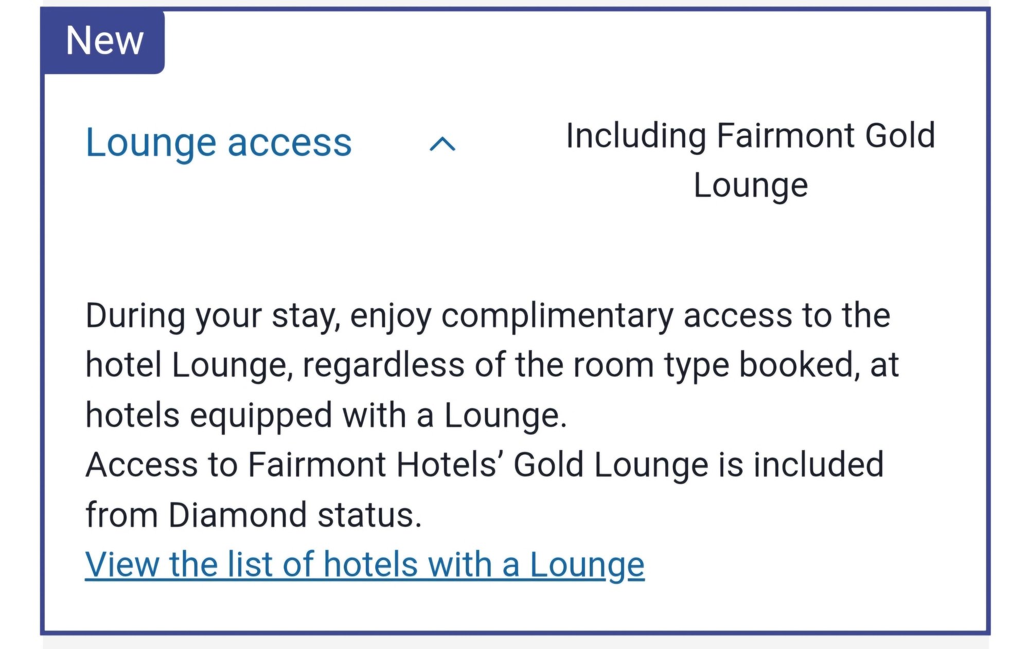 Fairmont Gold Lounge is now included for Diamond members - Page 2 ...
