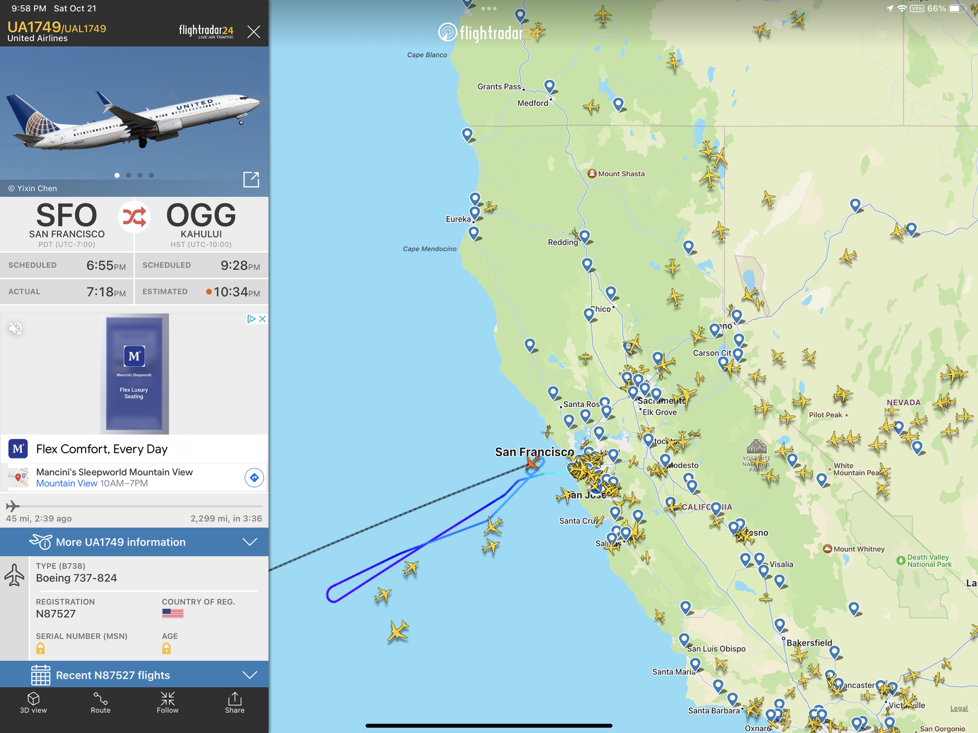 The curious case of UA 1749 N87527 SFO-OGG on 21 Oct 2023 - Page 2 - FlyerTalk Forums