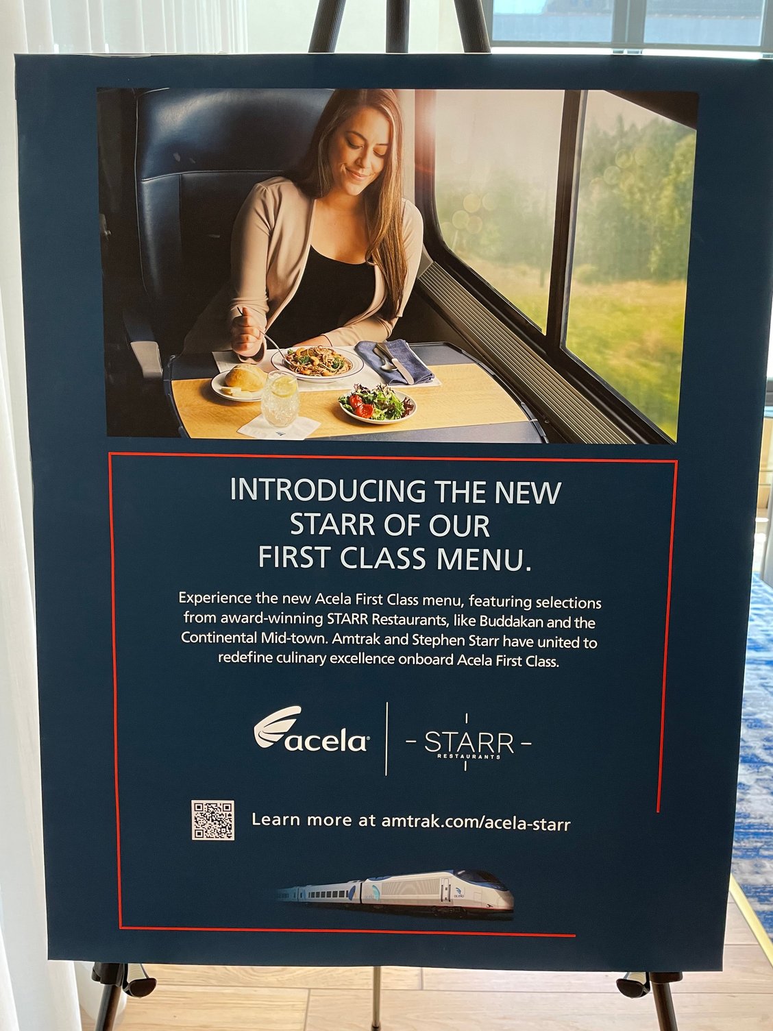 New Acela Menus - FlyerTalk Forums