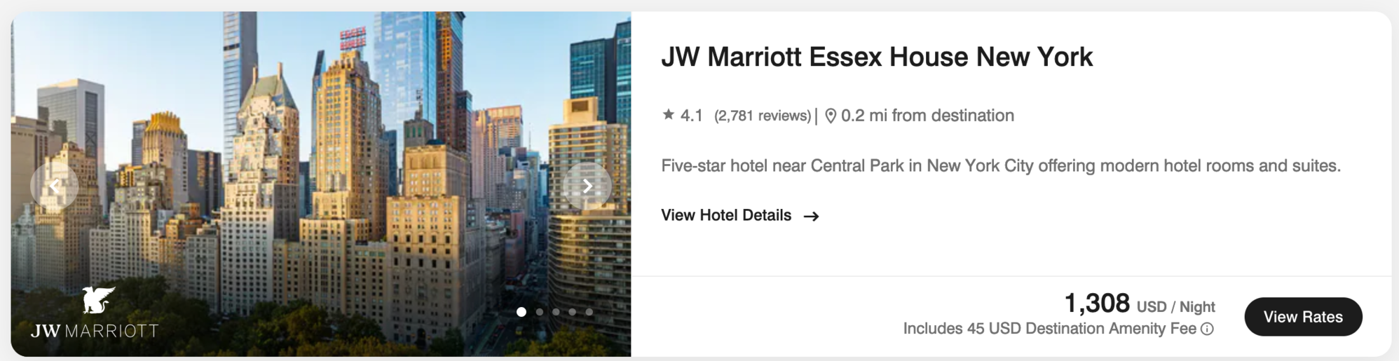 Destination Fee As Food And Beverage Credit - Page 2 - FlyerTalk Forums