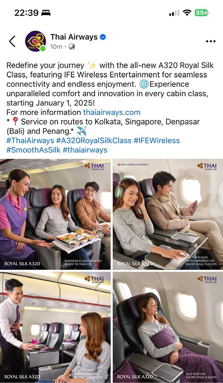 New A320 Business Class - FlyerTalk Forums