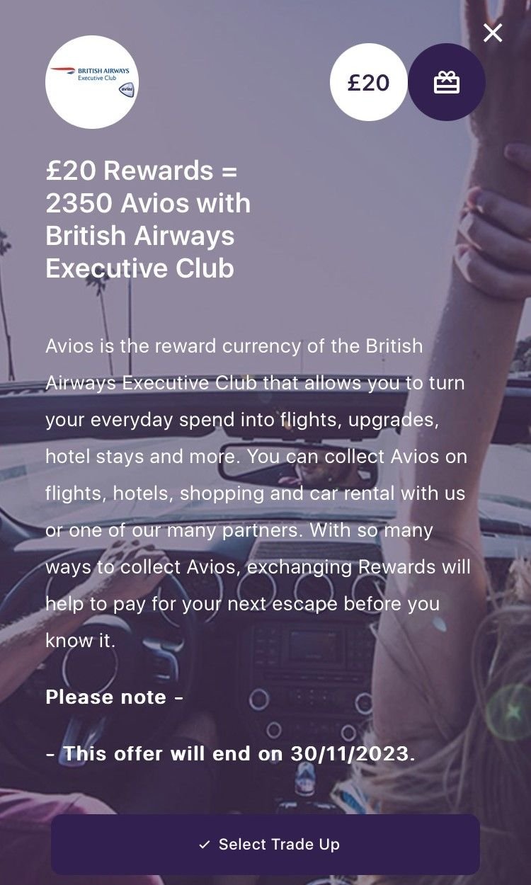 Natwest Rewards to Avios ending 30th November 2023 - FlyerTalk Forums