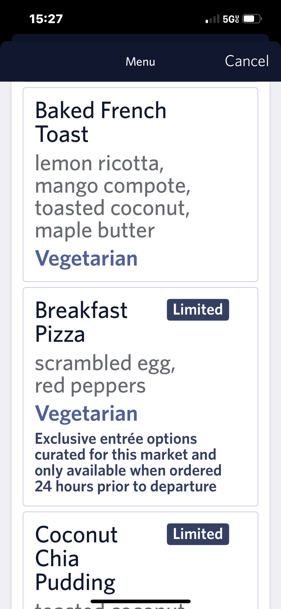 Delta In-Flight Meal/Food Service: The Definitive Thread — 2024 Edition ...