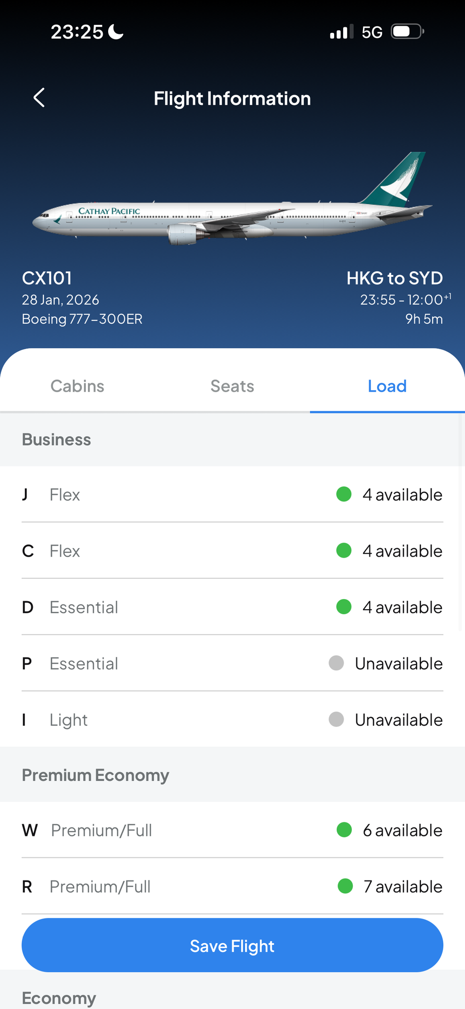 Thread to check CX seat availibility and CX flight loads - FlyerTalk Forums