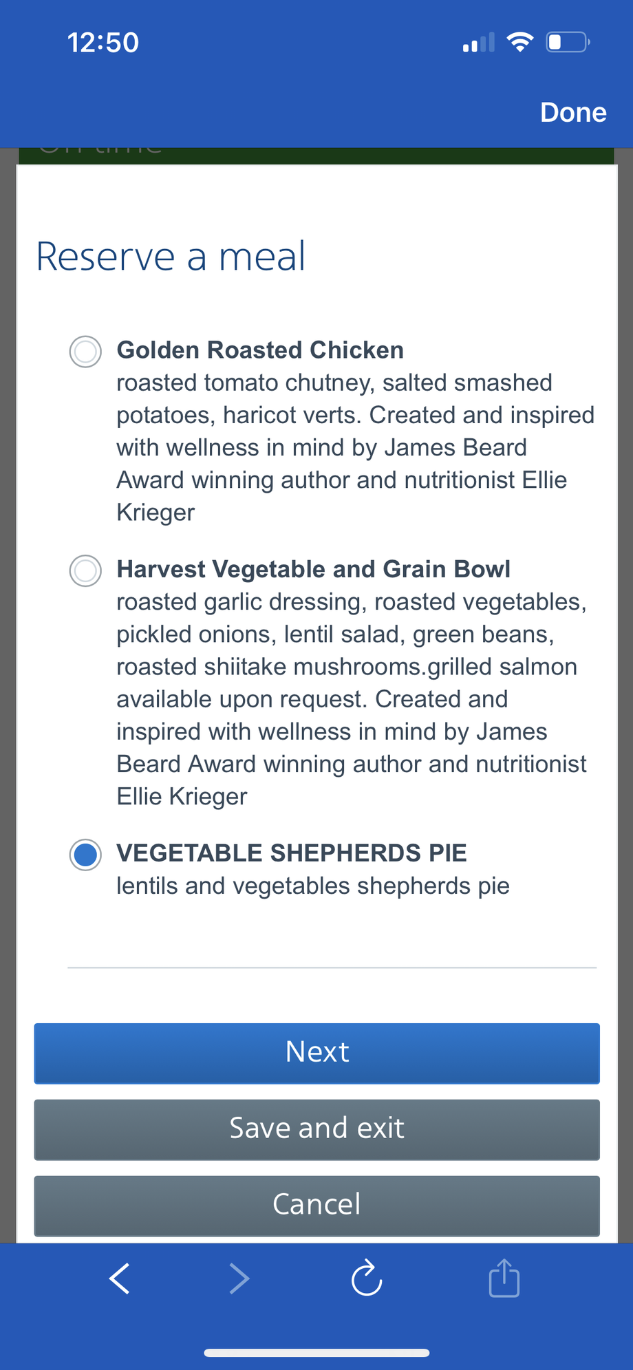 2023 AA Domestic Meal / Meals - menu / photos / etc. (master thread ...