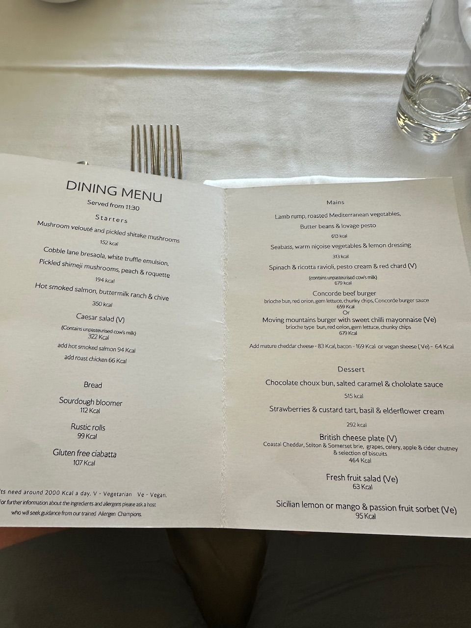 LHR Concorde Room (CCR) : menus 2025 - Page 23 - FlyerTalk Forums