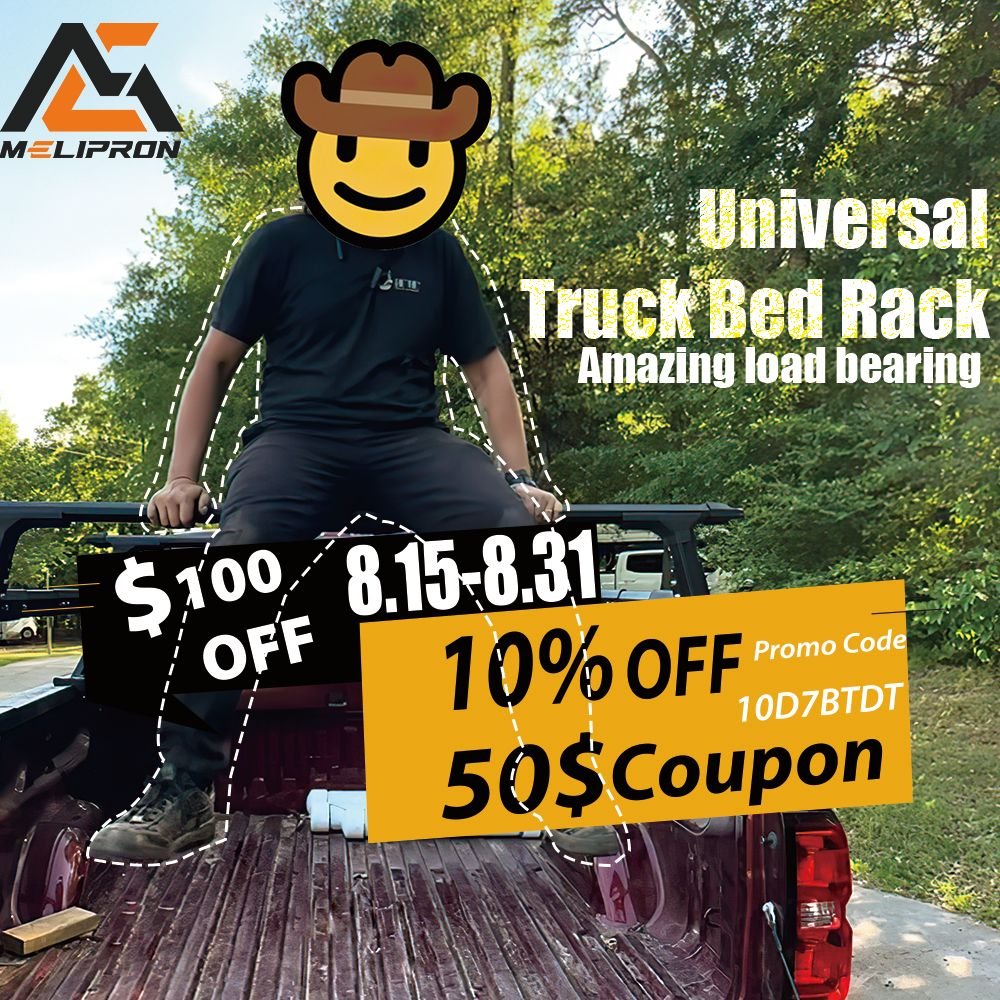 Save 10% OFF Plus until 8/31 - MELIPRON Adjustable Truck Bed Rack ...