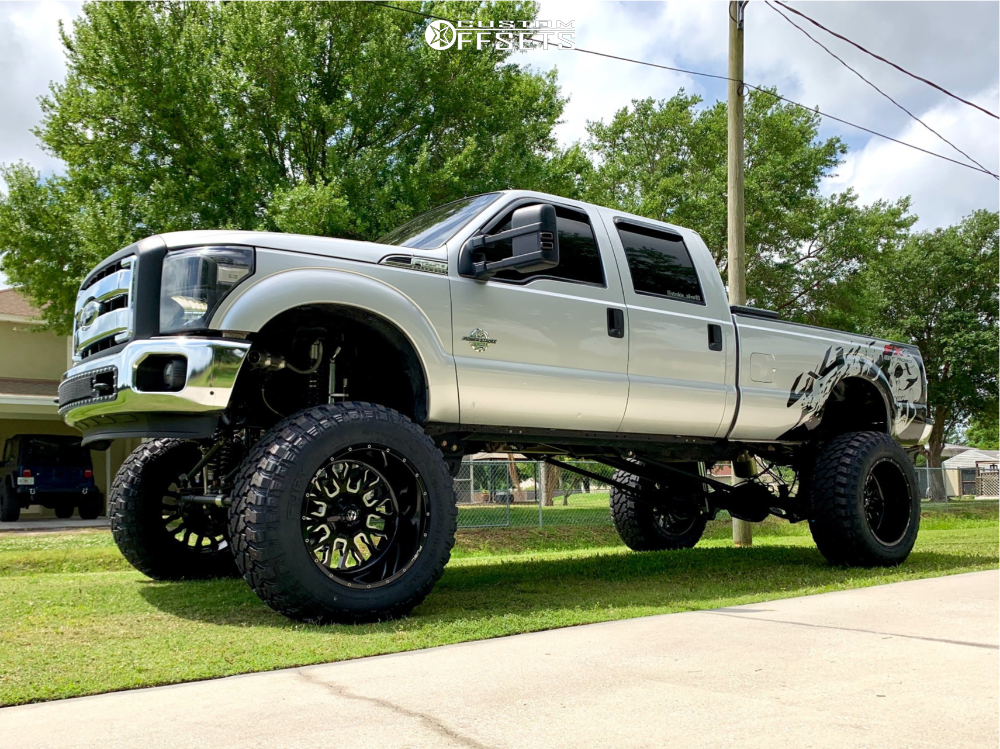 F250 Superduty on 24x14's and 42s its tall! - Ford Truck Enthusiasts Forums