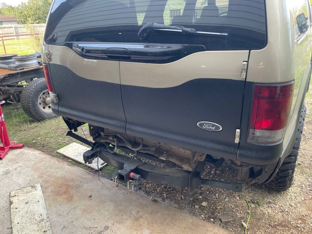 DIY rear bumper with tire carrier - Ford Truck Enthusiasts Forums