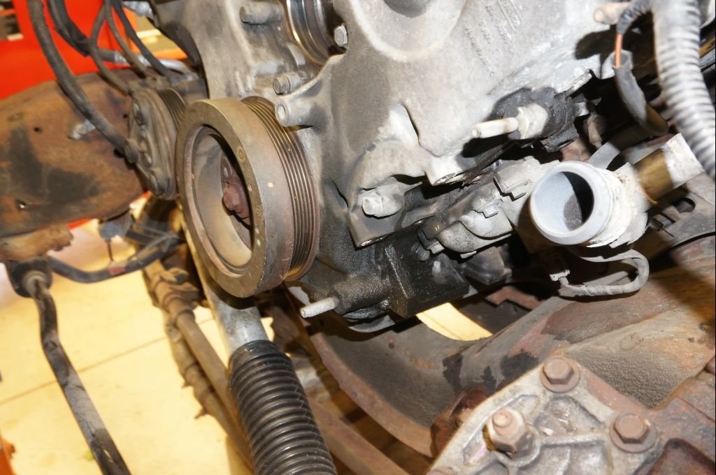 3 valve 6.8 V10 oil leak - Oil cooler adapter or timing chain cover ...