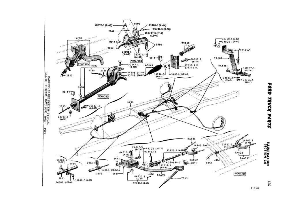 Parking Brake Cable Routing ? - Ford Truck Enthusiasts Forums