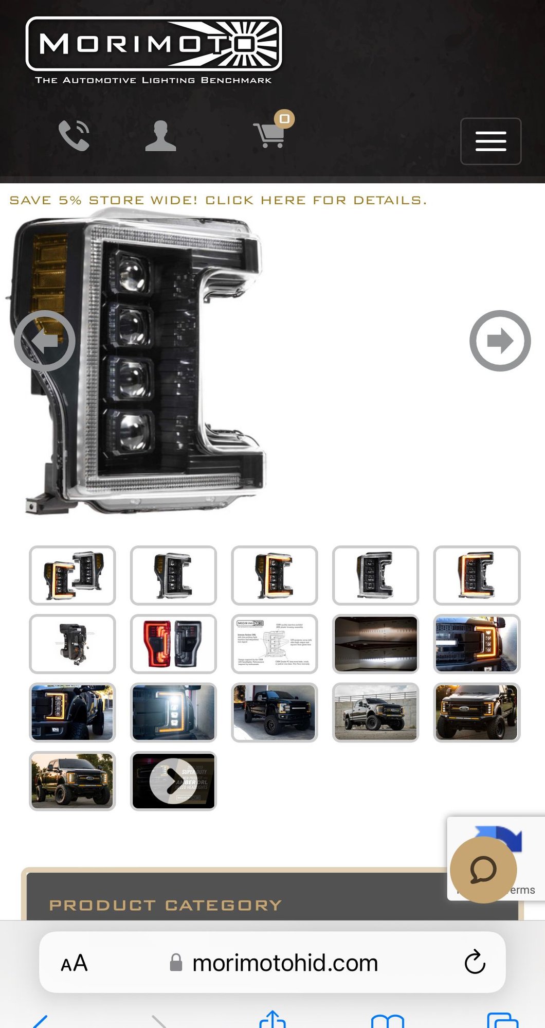 Morimoto XB LED right side headlight ***new in box*** - Ford Truck ...