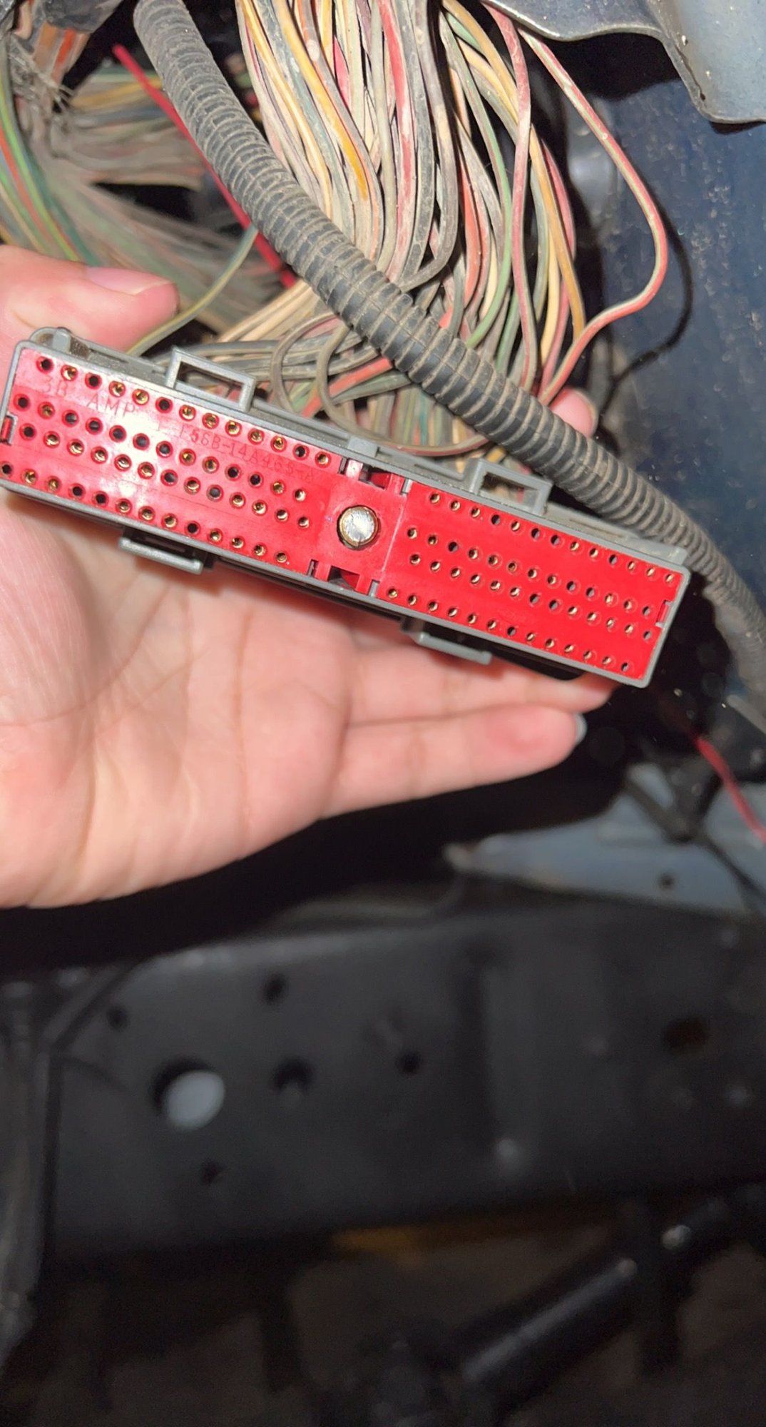 PCM Wire Harness Bolt Broken (2000 F-250 7.3) - Ford Truck Enthusiasts ...