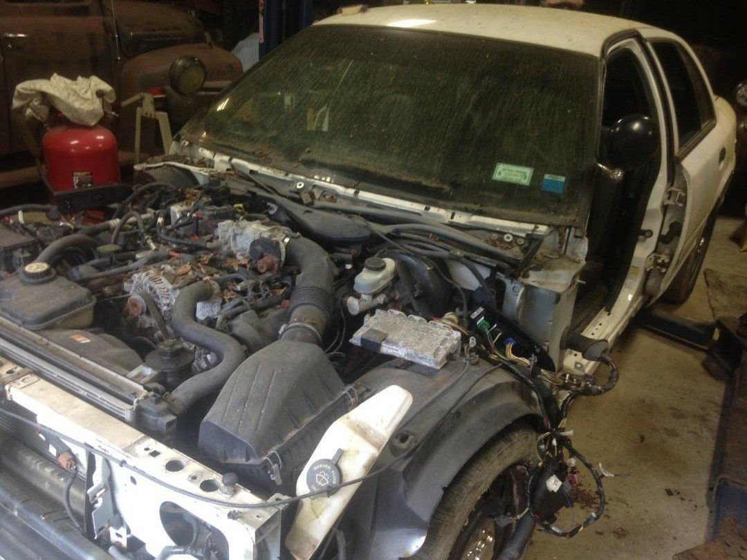 F100 build! Yet another Crown Vic full chassis and drivetrain swap ...