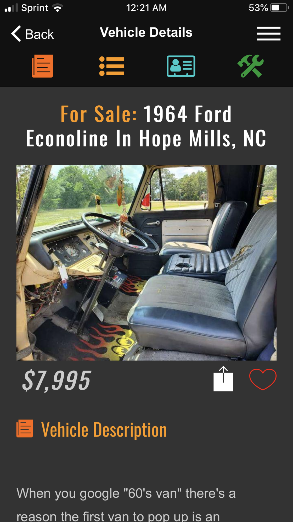 61-67 Econoline dash pad - Ford Truck Enthusiasts Forums