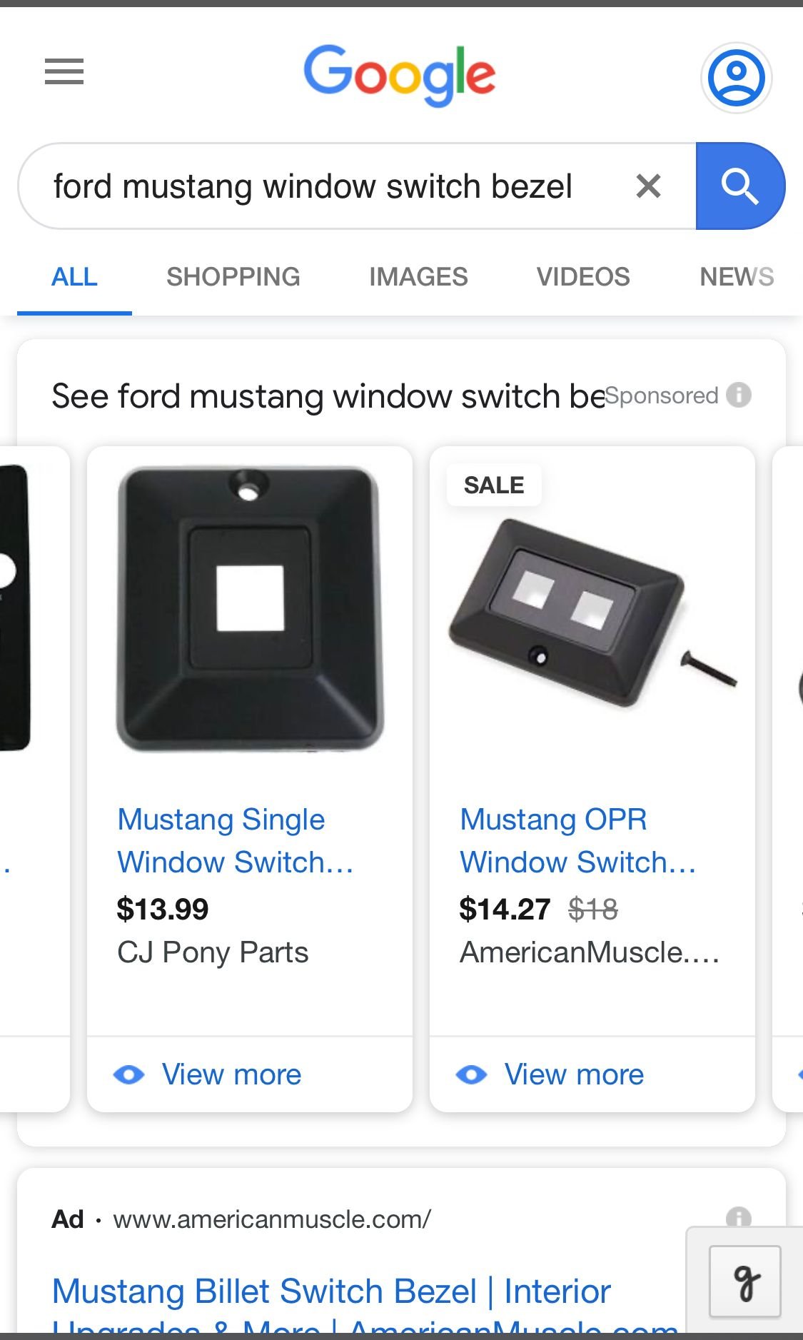 1986 Ford F-Series Power Window/Power Door Bezels and Switches - Ford ...