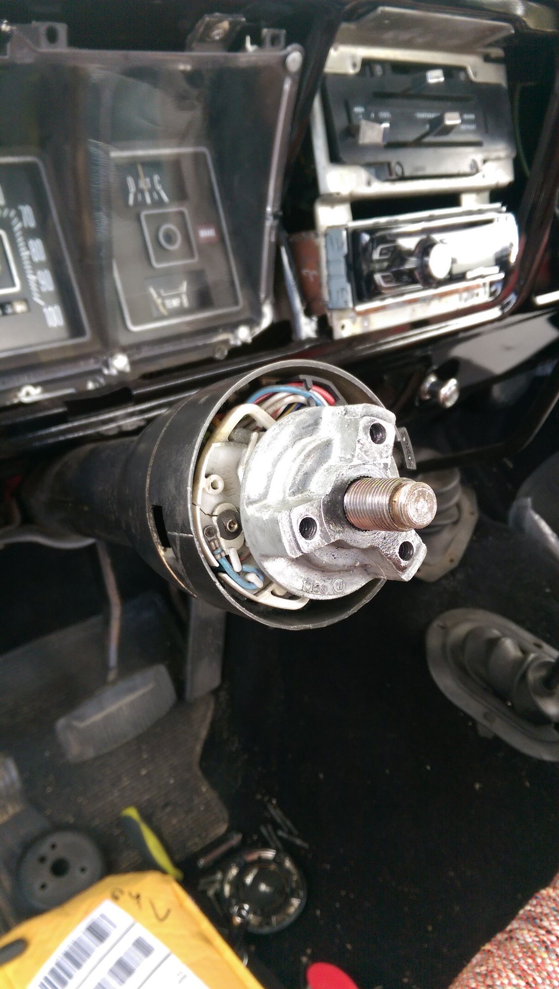 Steering wheel lock... help! - Ford Truck Enthusiasts Forums
