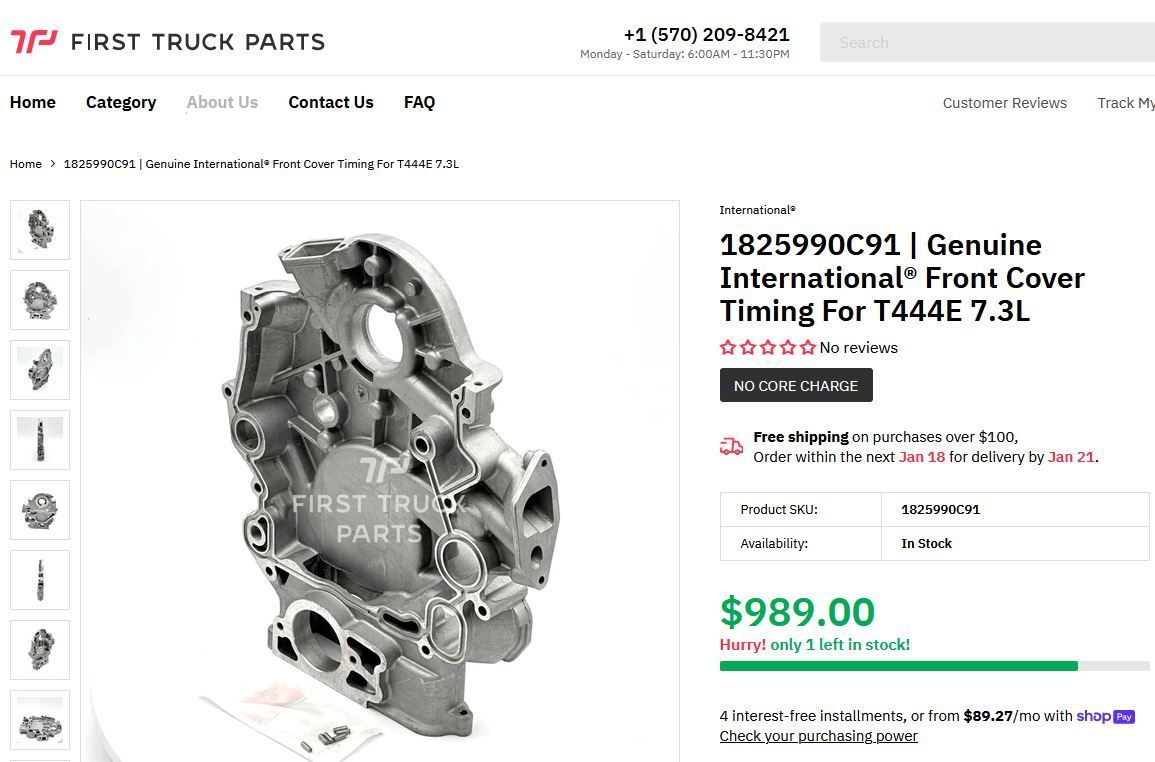 7.3 Front Engine/Timing cover Part# needed - Ford Truck Enthusiasts Forums