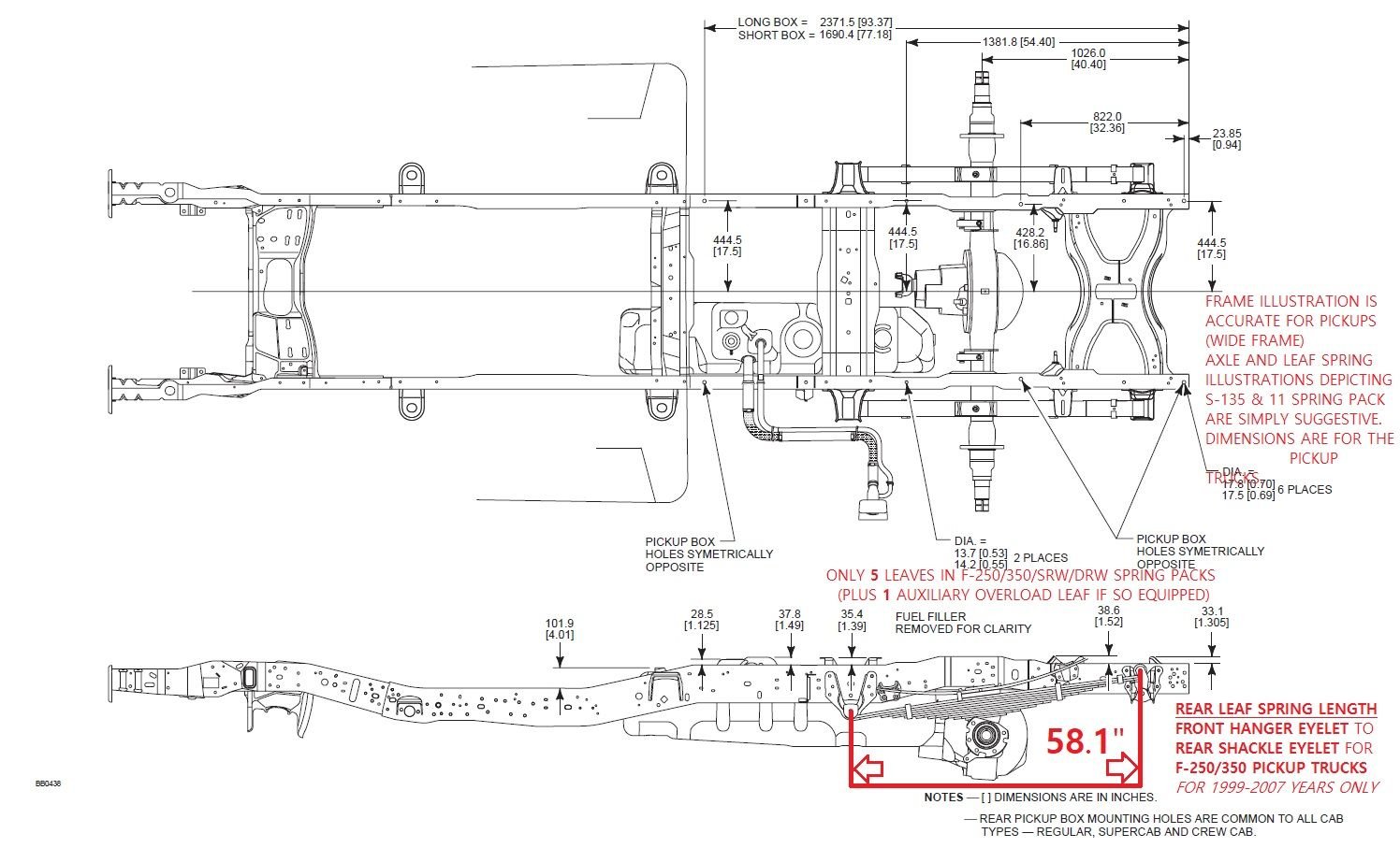 1999-04 Super Duty frame dimensions - Ford Truck Enthusiasts Forums
