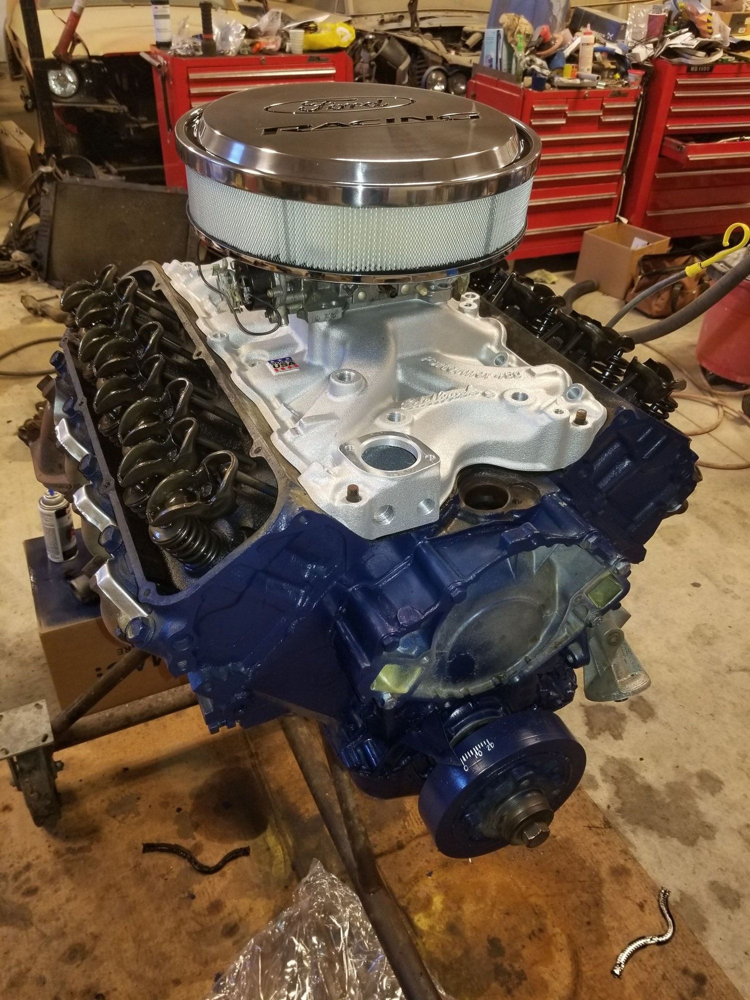 Finding correct blue engine paint. - Ford Truck Enthusiasts Forums