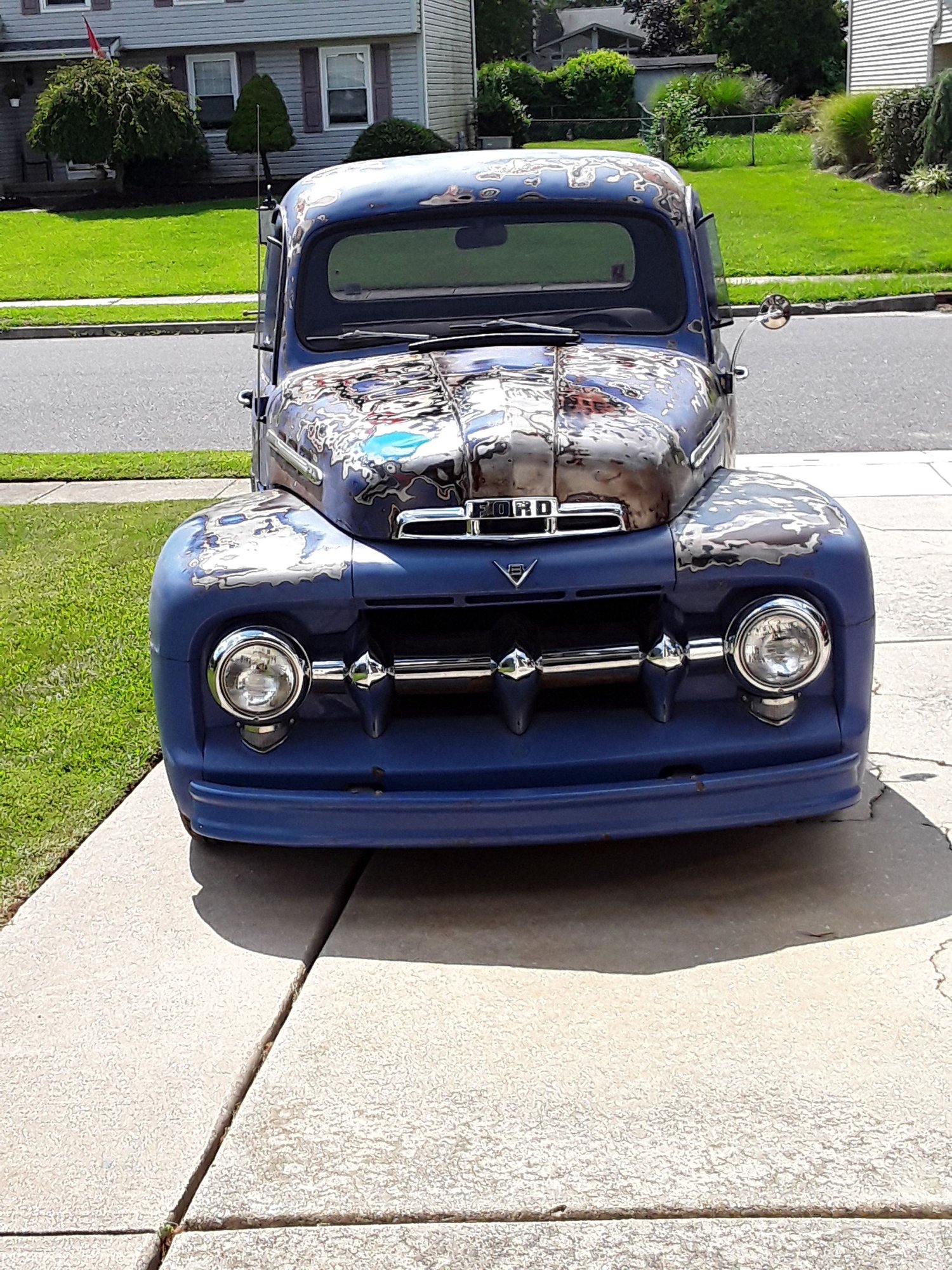1951 F1 with 351W, C6, MII front end - Ford Truck Enthusiasts Forums