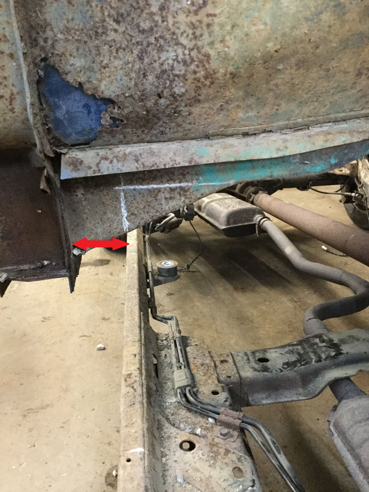 1964 F100 Grand Marquis (Crown Vic) Frame Swap - Ford Truck Enthusiasts ...