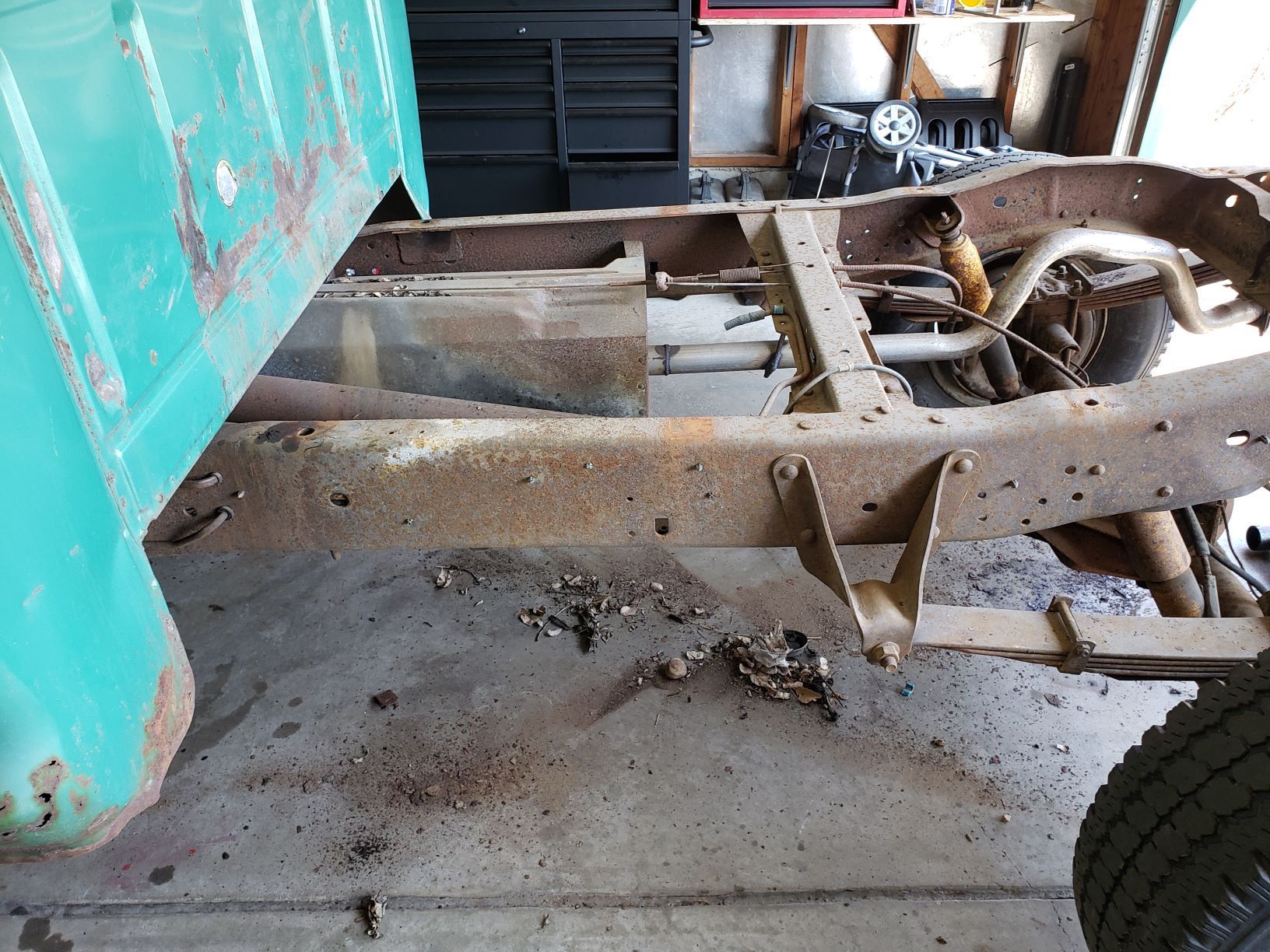 1964 f250 4x4 frame swap - Ford Truck Enthusiasts Forums