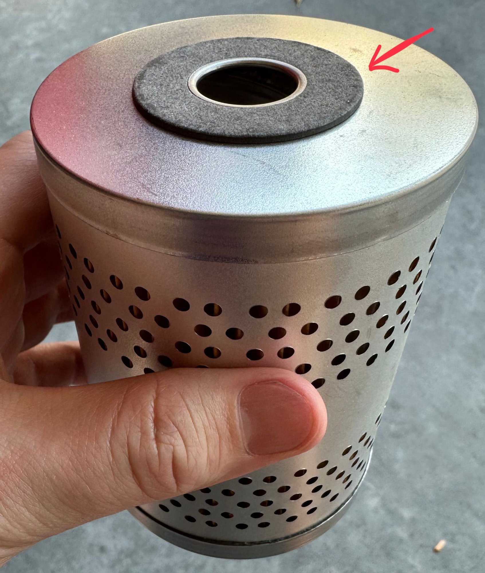 Oil Canister Filter Element Assembly - 1962 Ford F100 292 - Ford Truck Enthusiasts Forums