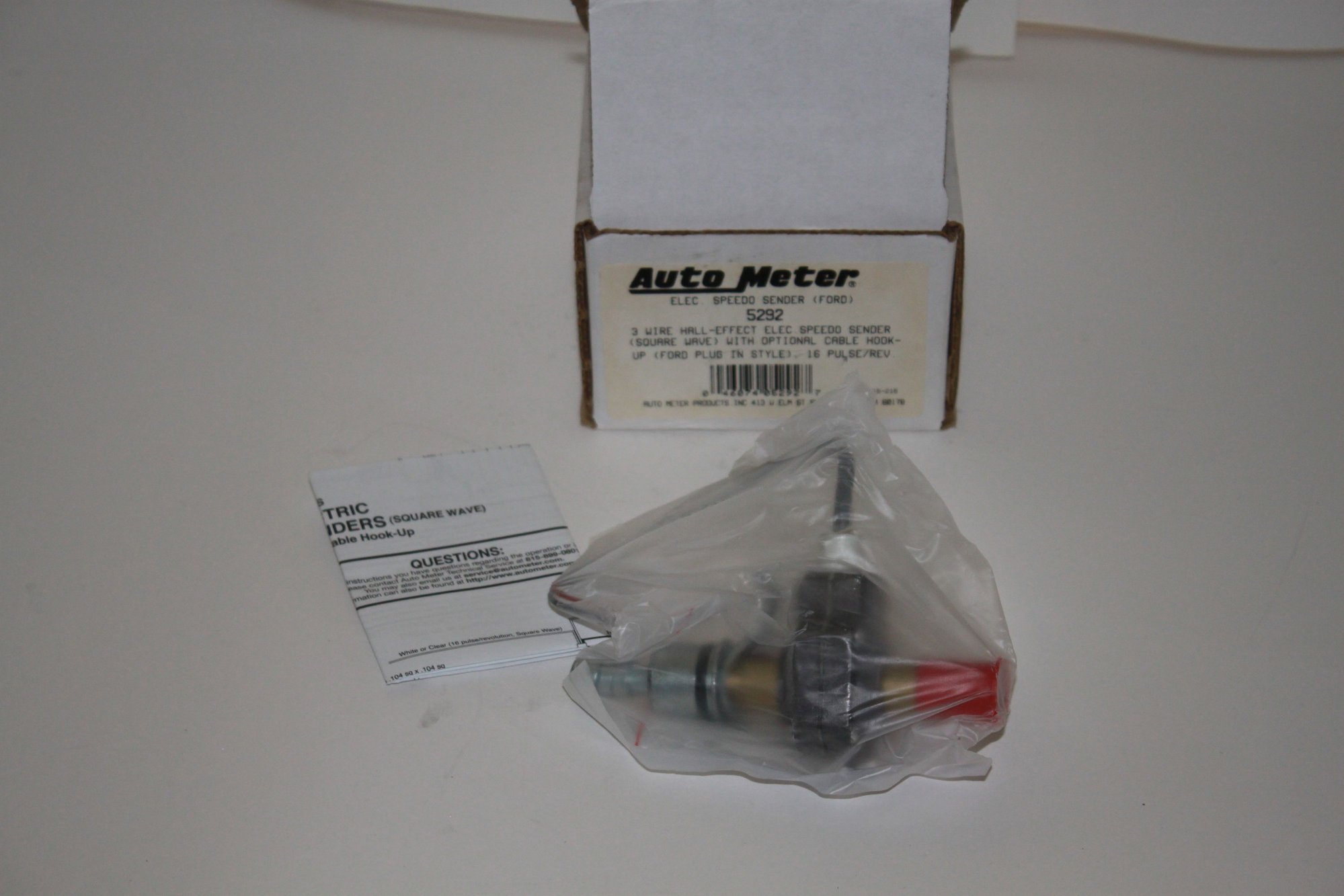 Autometer Sport-Comp 3987 3 3/8" Electronic Programmable Speedometer ...