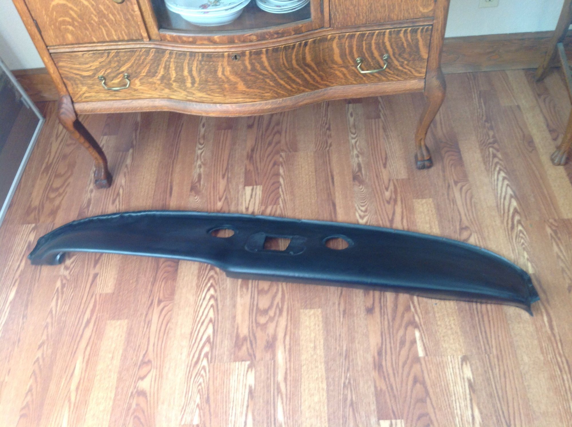 1966 Black Dash Pad Good used condition no cracks - Ford Truck ...